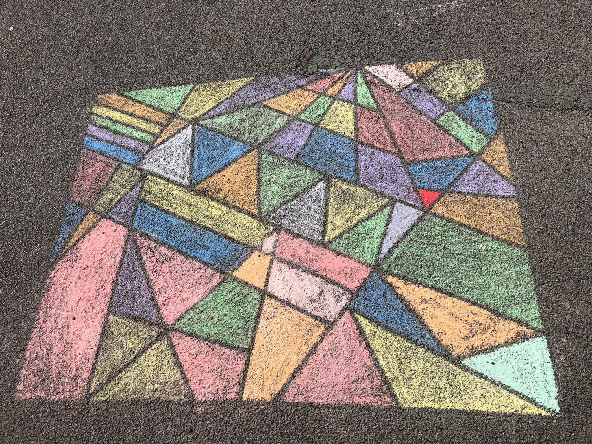Colourful Chalk Patterns | Southwick Community Primary School