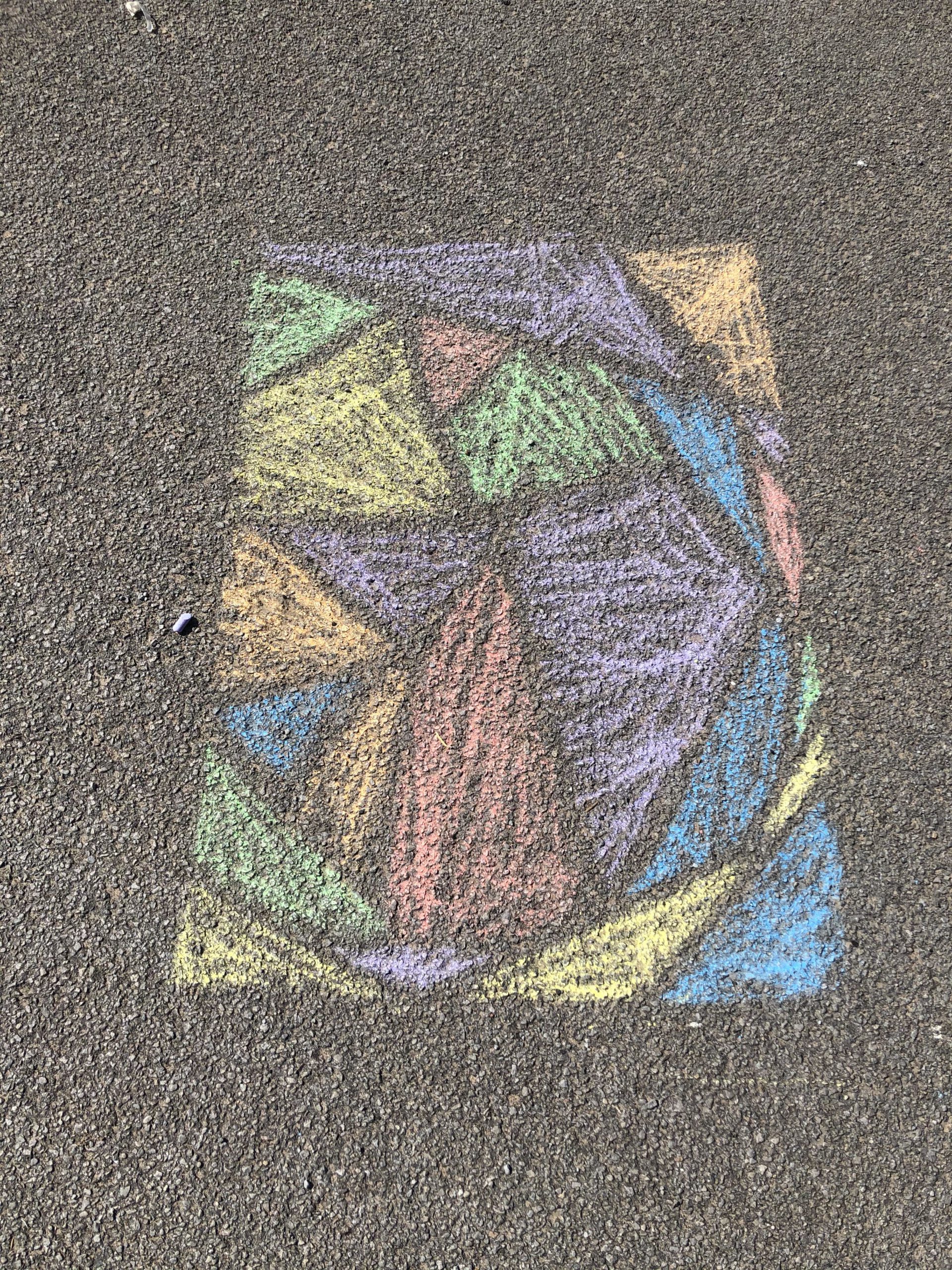 Colourful Chalk Patterns | Southwick Community Primary School